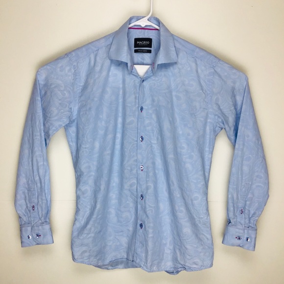 Maceoo | Shirts | Maceoo Paris Mens Long Sleeve Button Up Shirt M ...